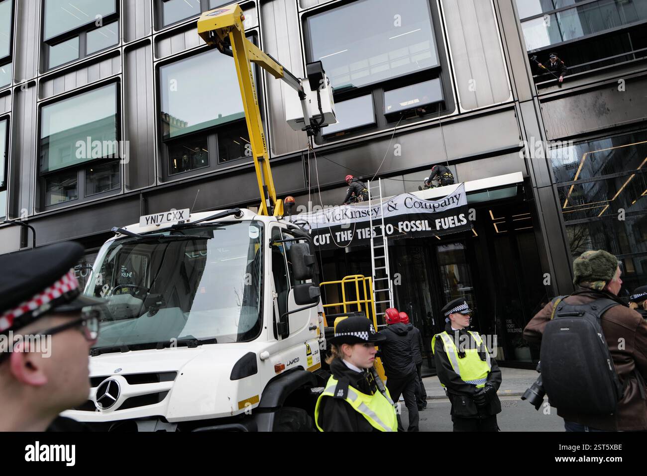 Climate activists chant slogans hi-res stock photography and images - Alamy