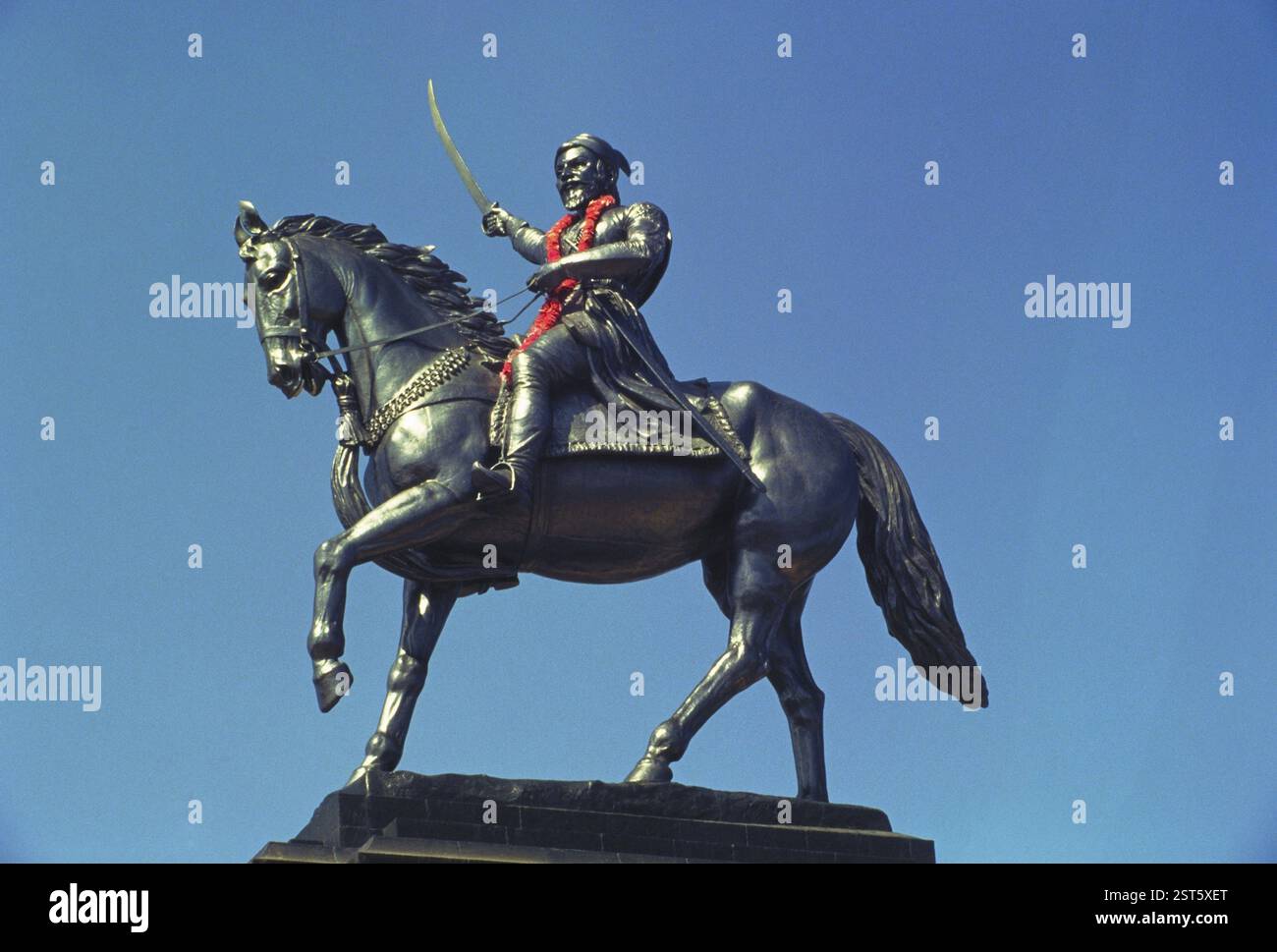 Chhatrapati Shivaji statue at Pratapgarh fort, Maharashtra, India, Asia ...