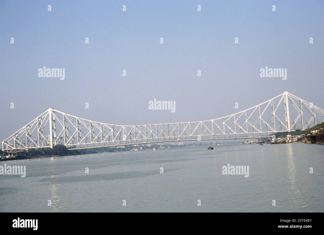 Howrah Bridge or the Rabindra Setu, Calcutta, West Bengal, India, Asia ...