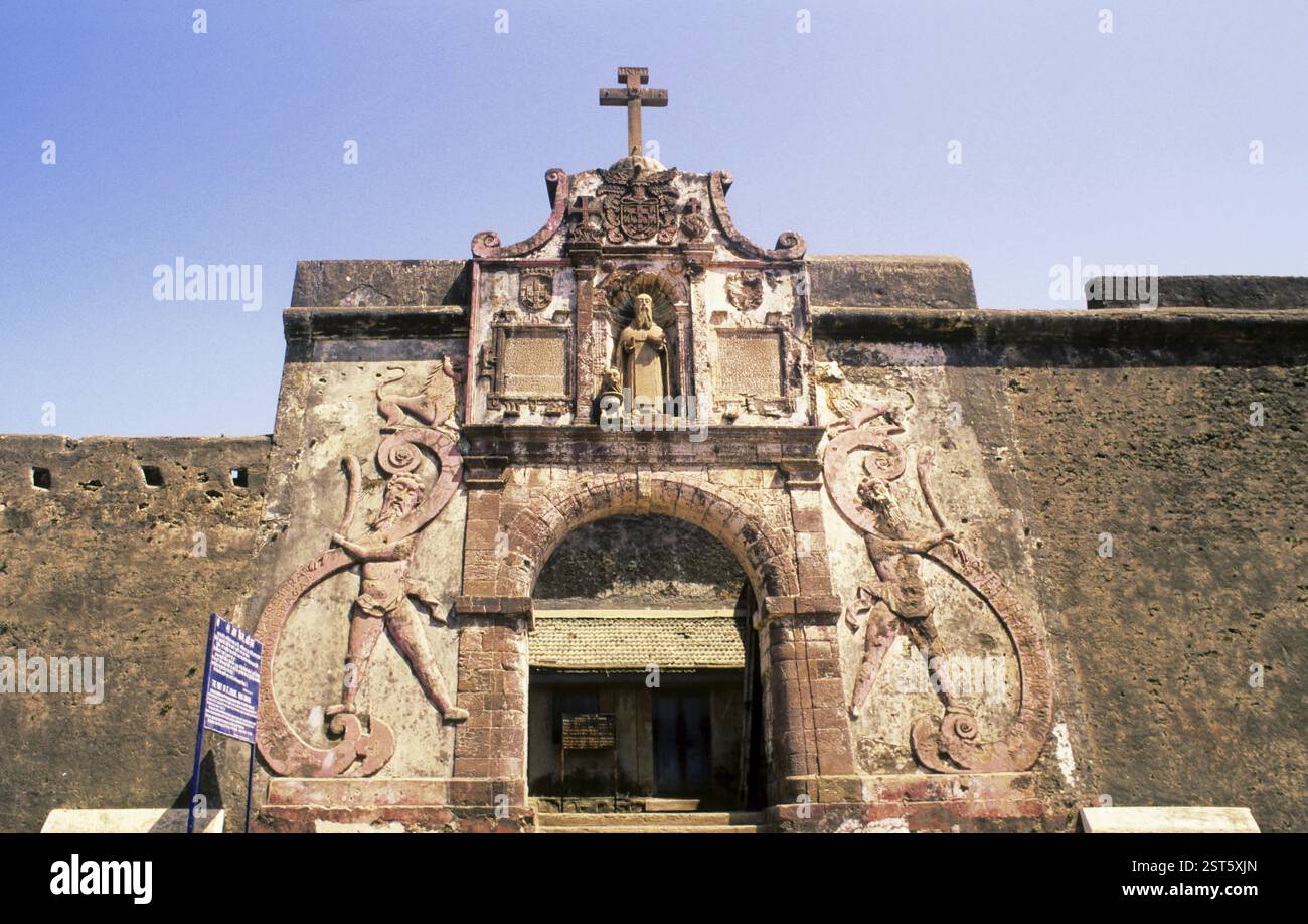 Fort at Daman, India, Asia Stock Photo - Alamy