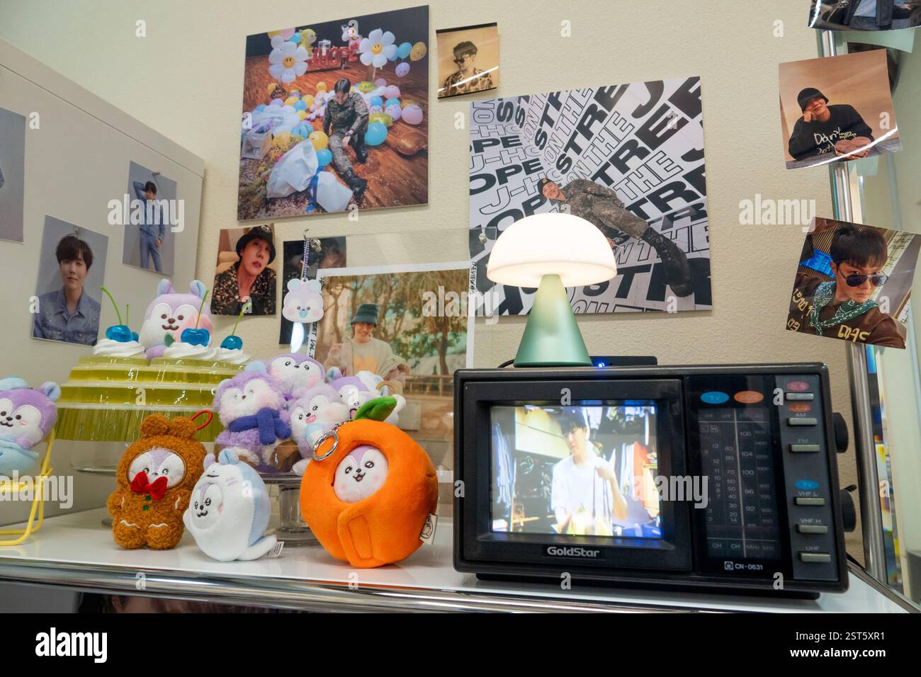 BTS J-Hope's birthday, Feb 17, 2025 : A cafe decorated to celebrate BTS ...