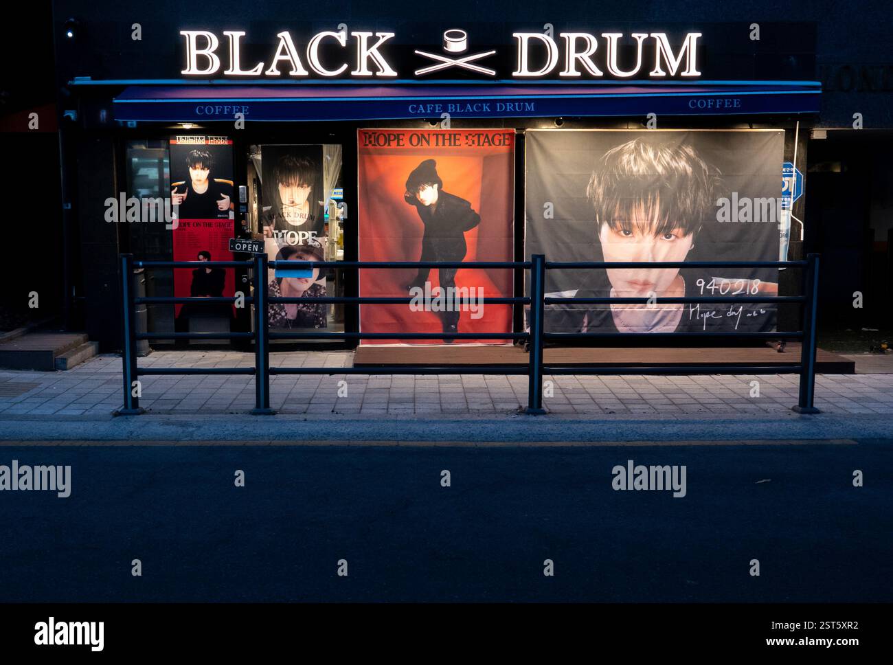 BTS J-Hope's birthday, Feb 17, 2025 : A cafe decorated to celebrate BTS ...