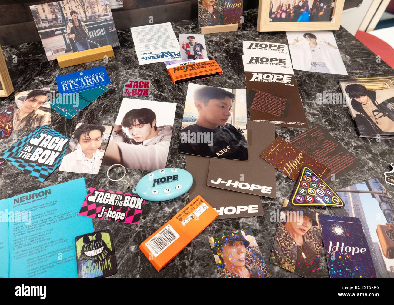 BTS J-Hope's birthday, Feb 17, 2025 : A cafe decorated to celebrate BTS ...