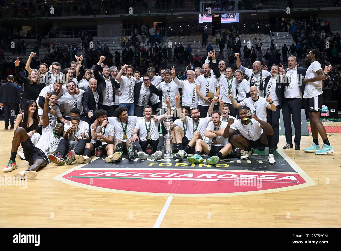 February 16, 2025, Turin, Italy, Italy: Turin, Italy - 16 February 2025, INALPI Arena: Lega ...