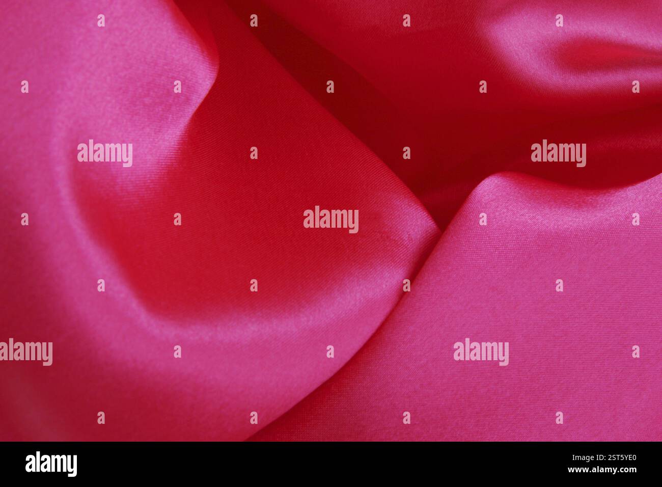 Fabric textile Pink Satin cloth Stock Photo - Alamy