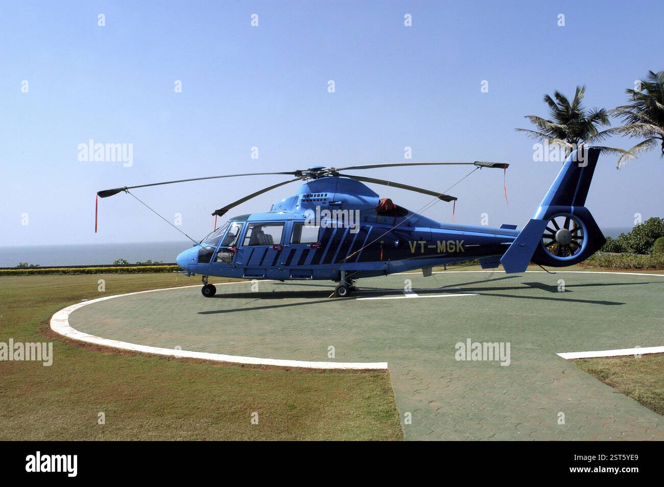 The state Government of Maharashtra helicopter used by the state chief ...