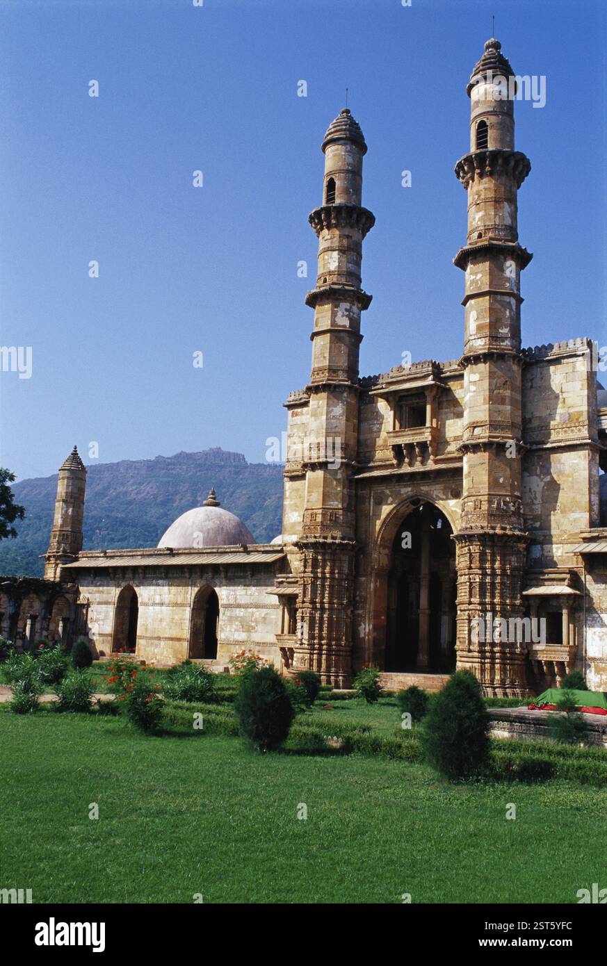 Jami masjid, Champaner, Panchmahal, Gujarat, India, Asia Stock Photo ...