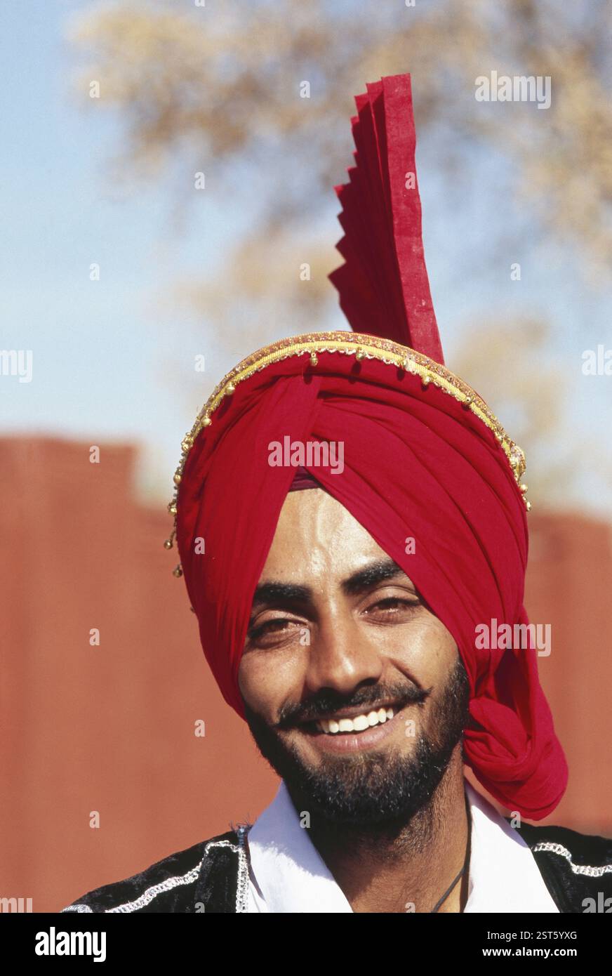 Portrait of Sikh boy from Punjab MR#710 Stock Photo - Alamy