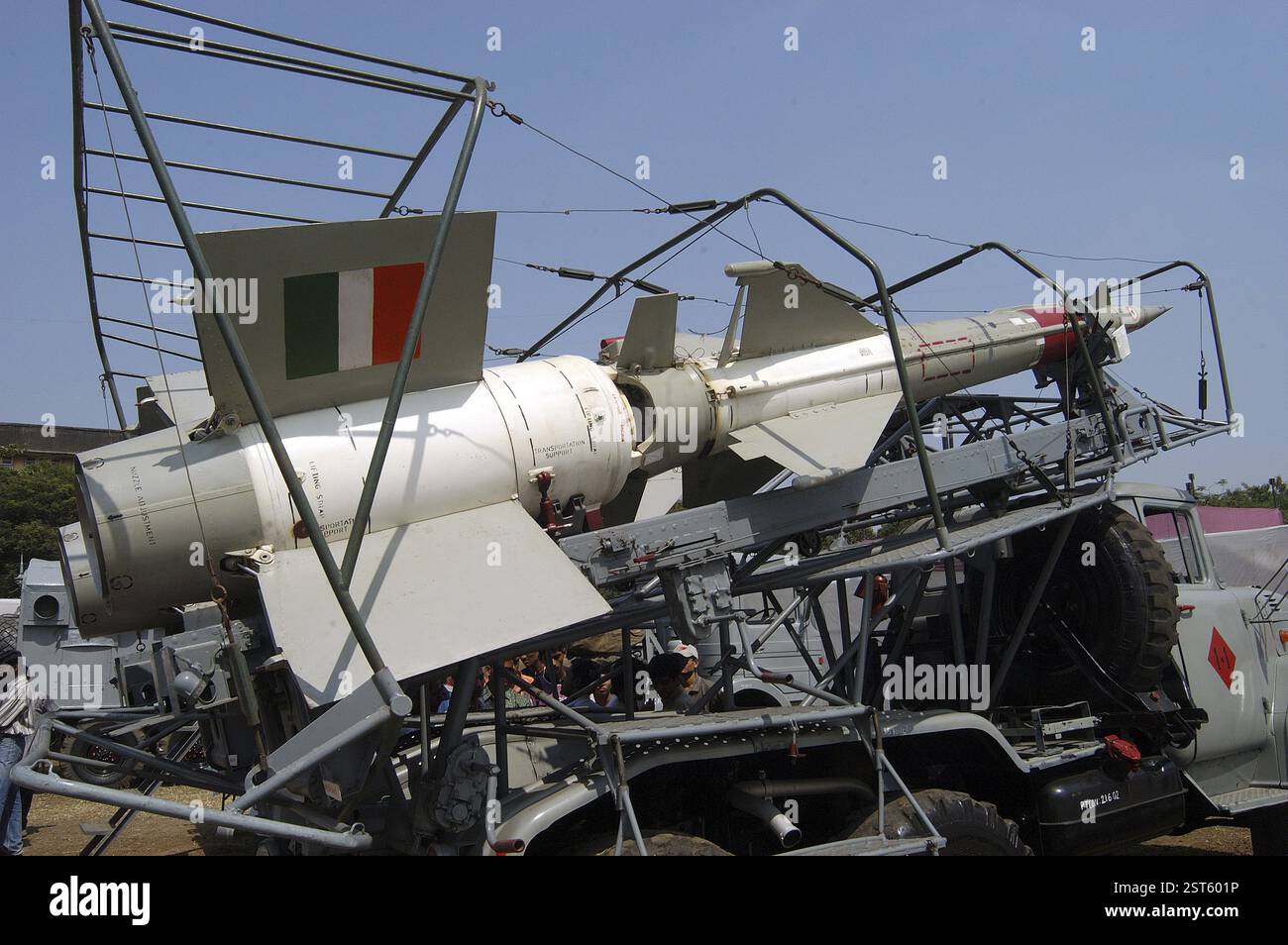 Sam lll Pechora surface to air Missile used in Air Defense with a range ...