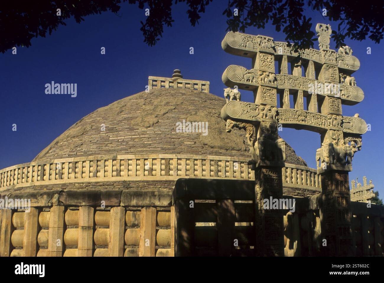 Sanchi stupa, bihar, india Stock Photo - Alamy