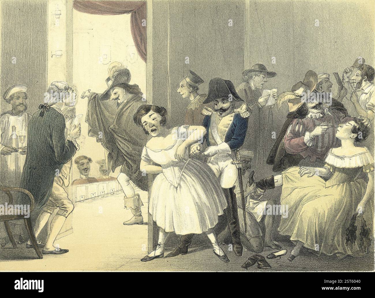Illustration Lithograph Woodcut of Life in India During British Rule ...