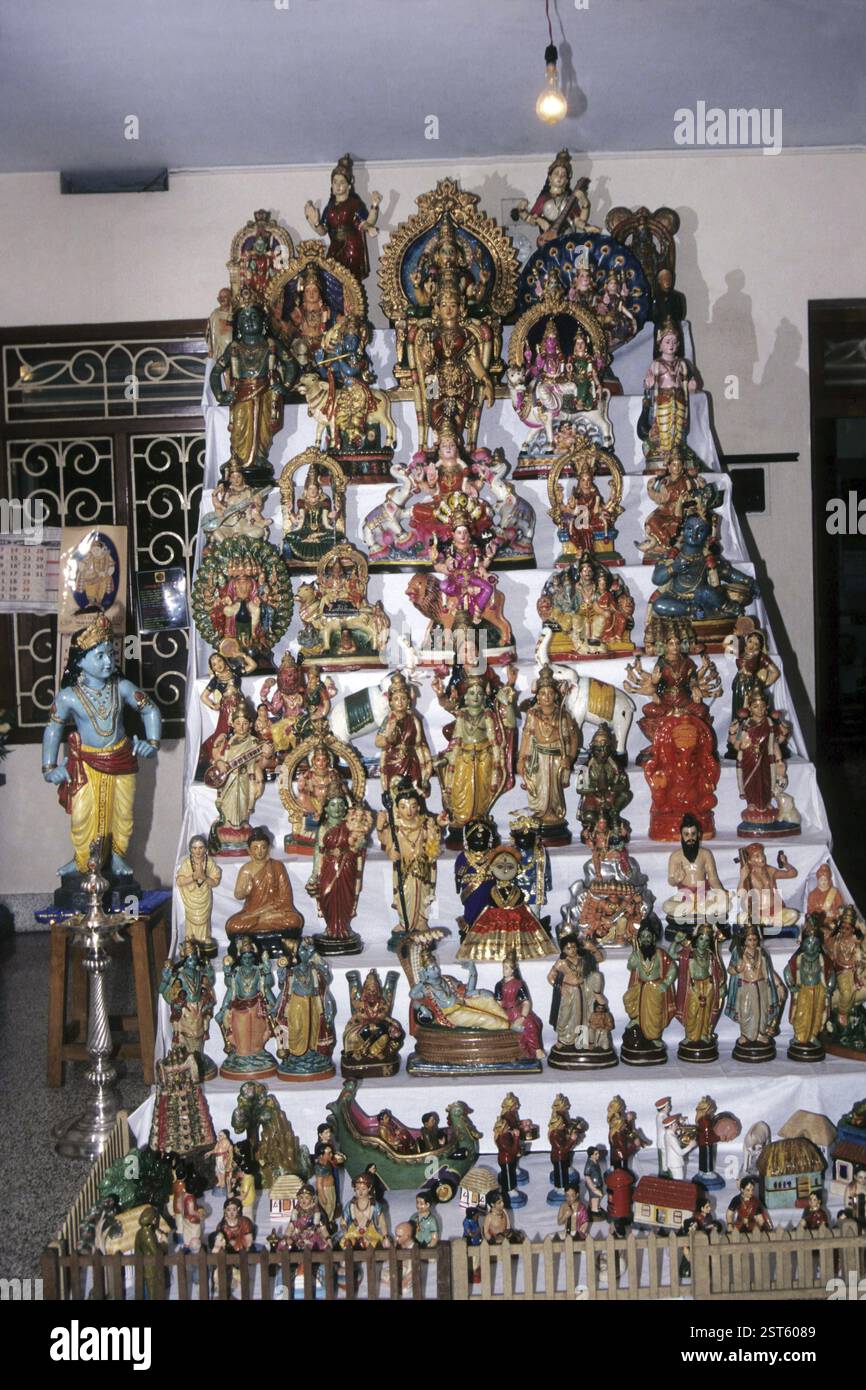 Kolu festival during navaratri at tamil nadu, India, Asia Stock Photo ...