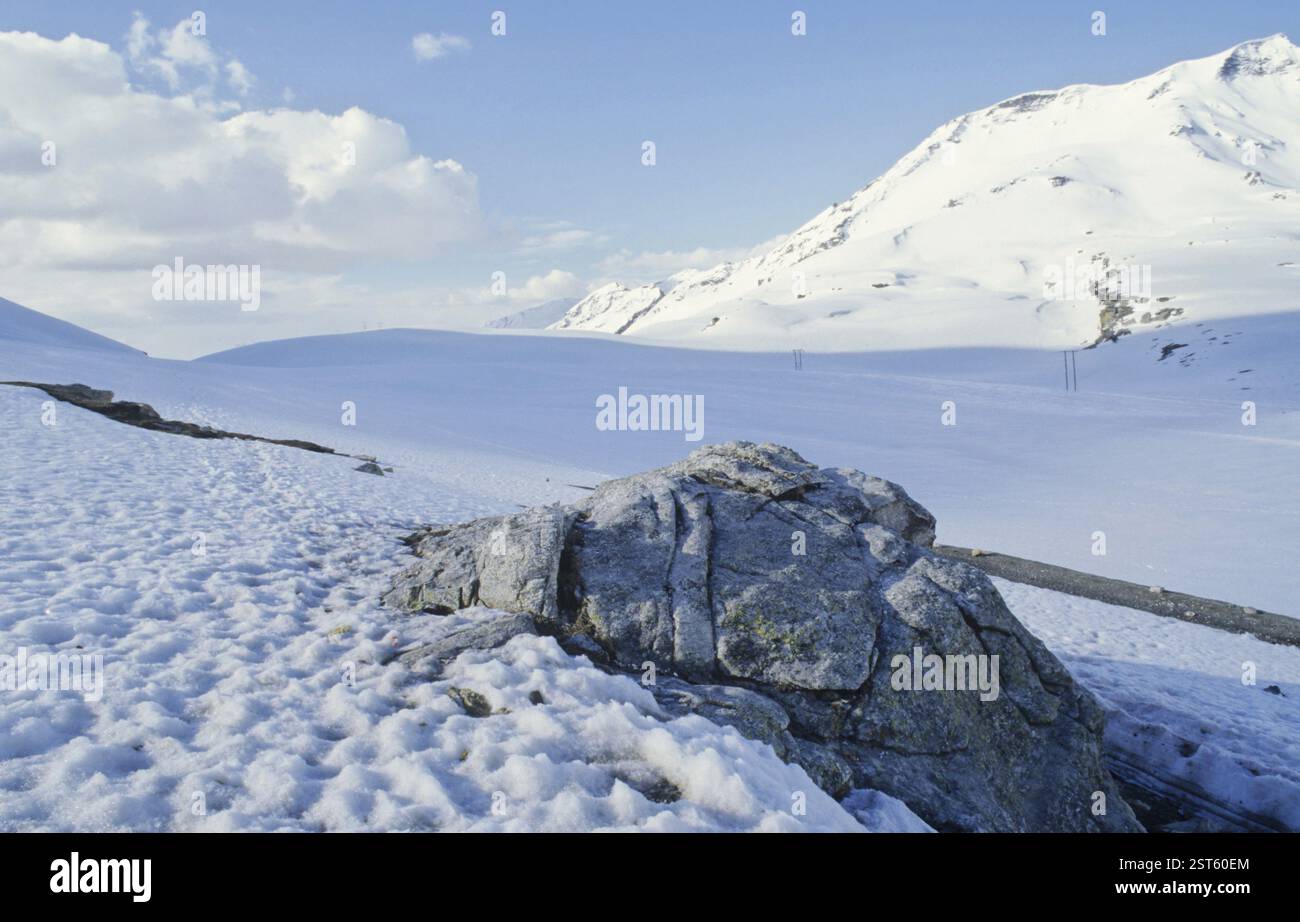 Rohtang Pass near Kulu Manali, Himachal Pradesh, India, Asia Stock ...