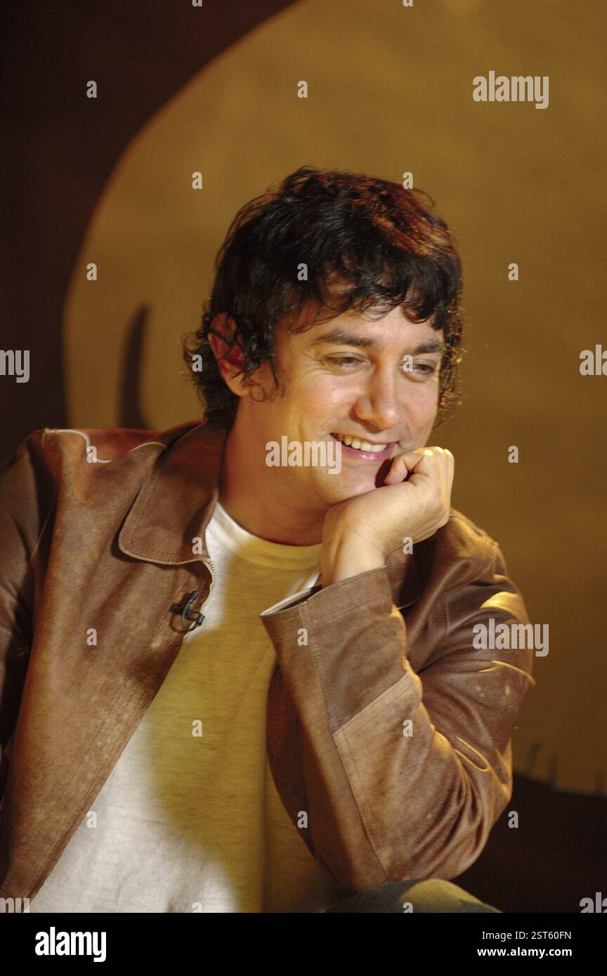 South Asian Indian Bollywood Film Star Actor Aamir Khan Model Release ...