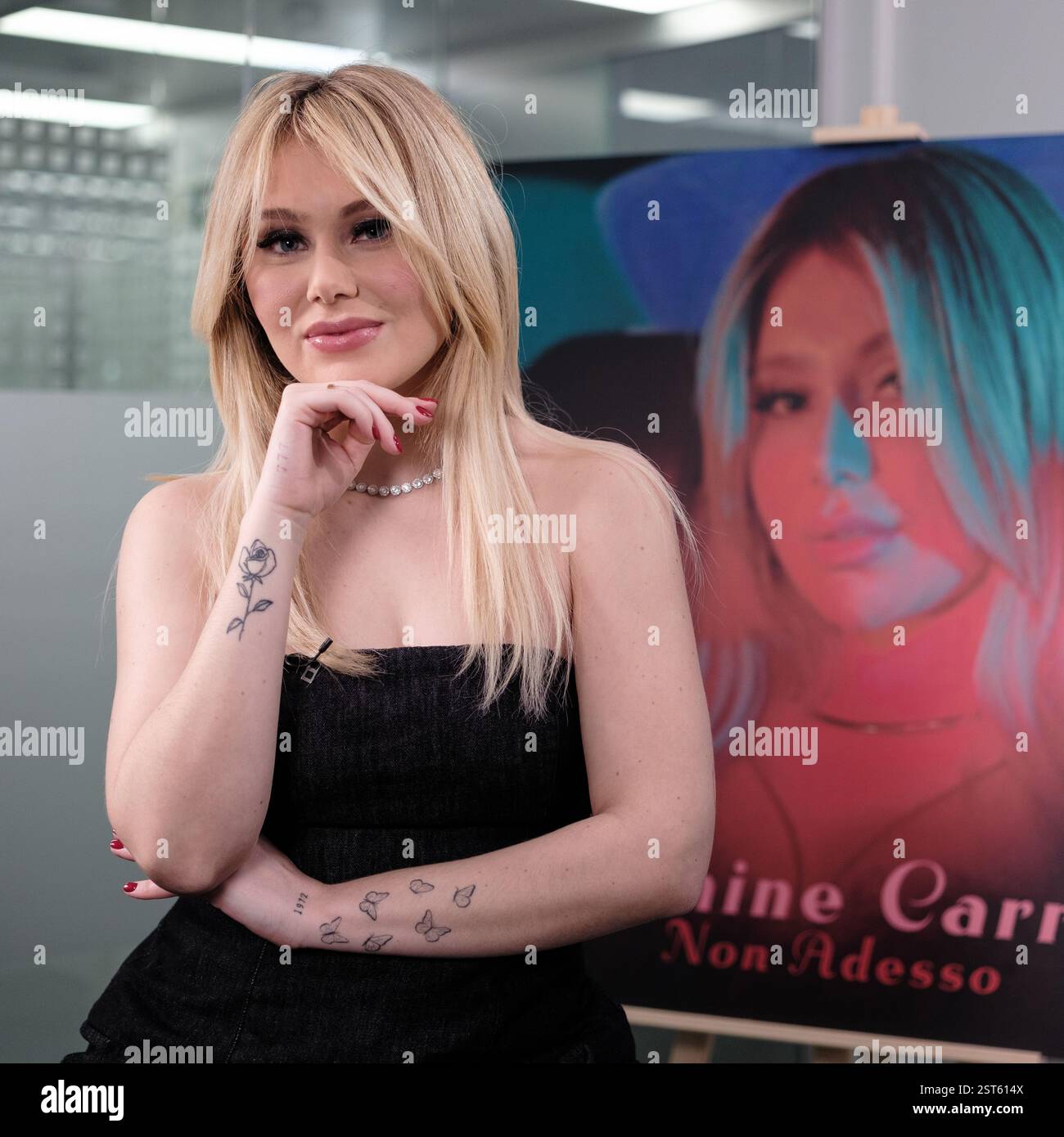 Singer Jasmine Carrisi presents the single ‘Non Adesso’ in Madrid on ...