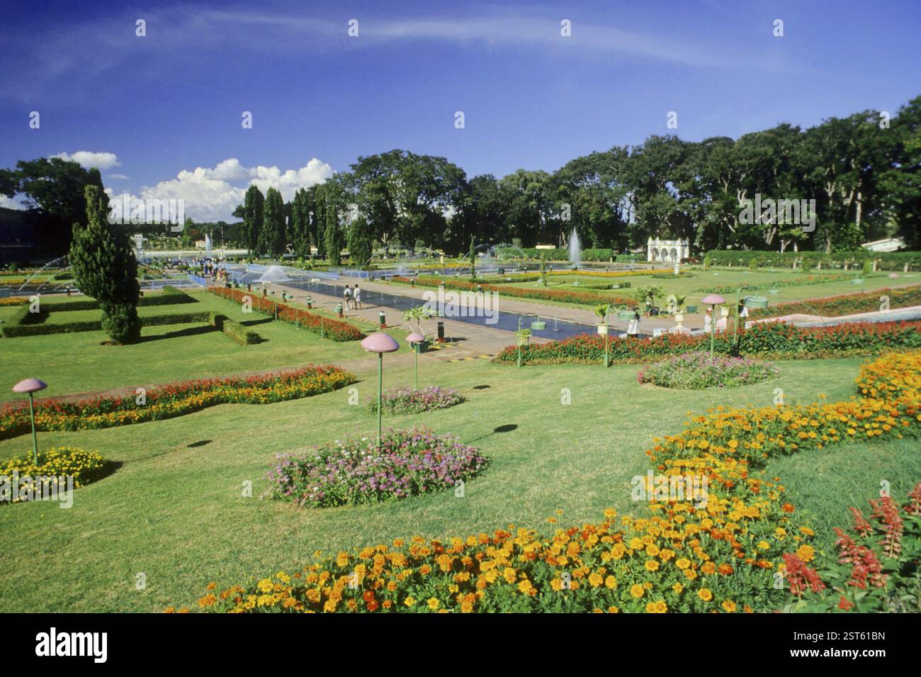 Vrindavan garden, mysore, karnataka, india Stock Photo - Alamy