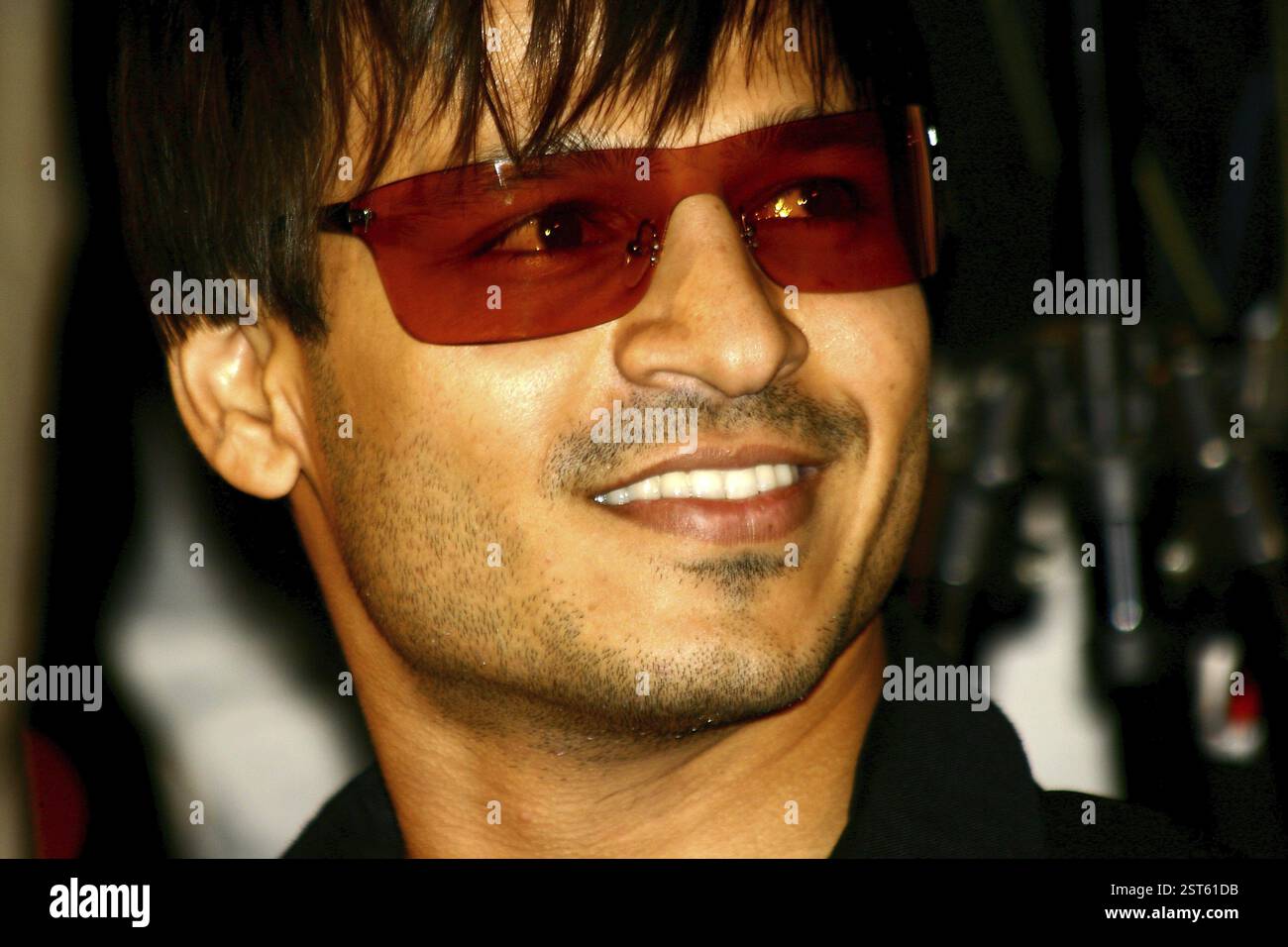 Bollywood Actor Vivek Oberoi watching stage show, Mumbai Bombay ...