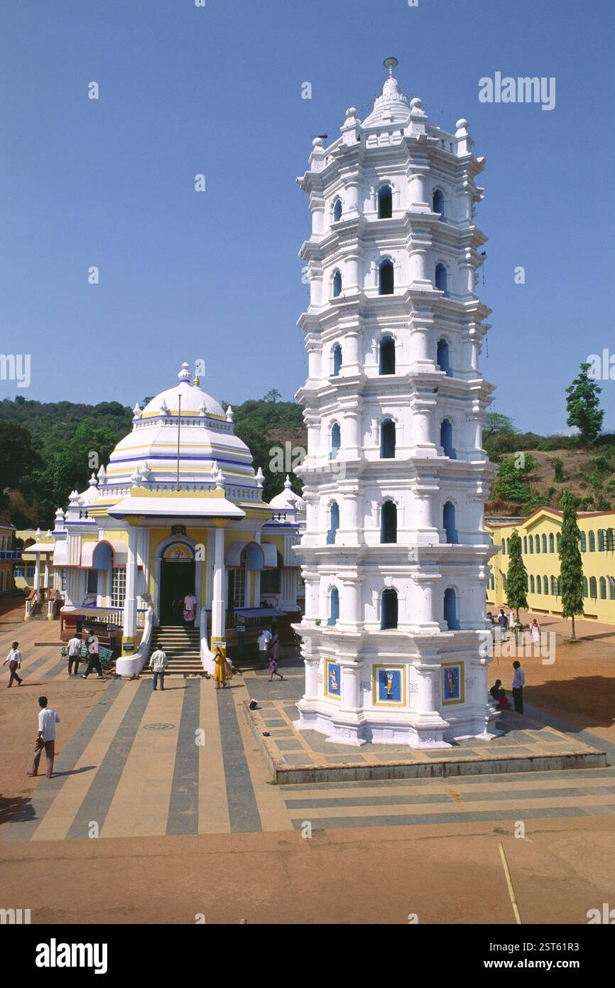 Mangeshi temple goa hi-res stock photography and images - Alamy