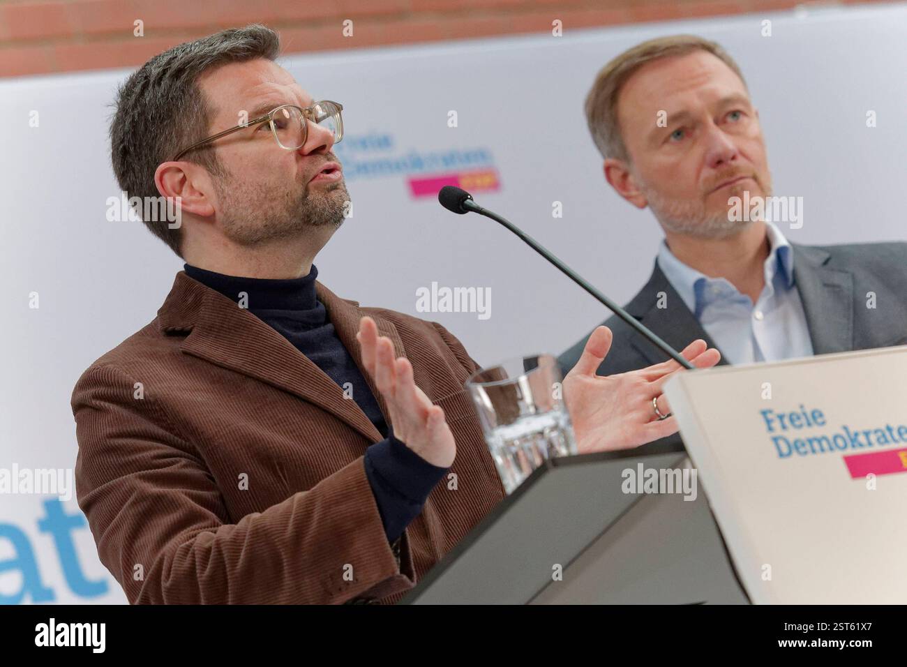 FDP-Pressekonferenz mit Lindner und Buschmann 2025-02-17 Deutschland ...
