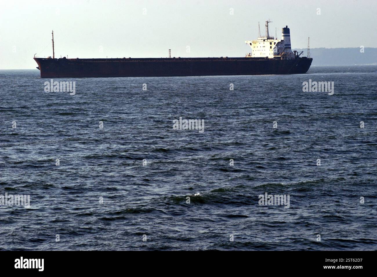 Shipping, Bulk carrier ship River Princess stuck in the waters off ...