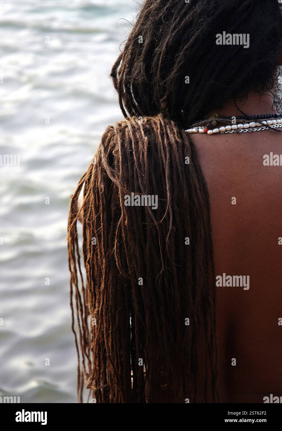 Indian priest with jatas or long hair, Kumbh mela, Ujjain, Madhya ...