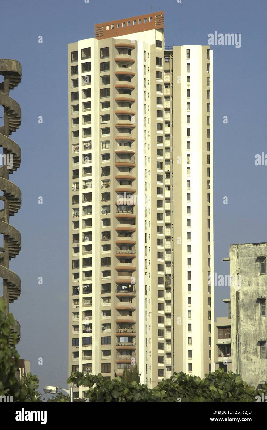 Worli Sea Face high rise modern building, Bombay, Mumbai, Maharashtra ...