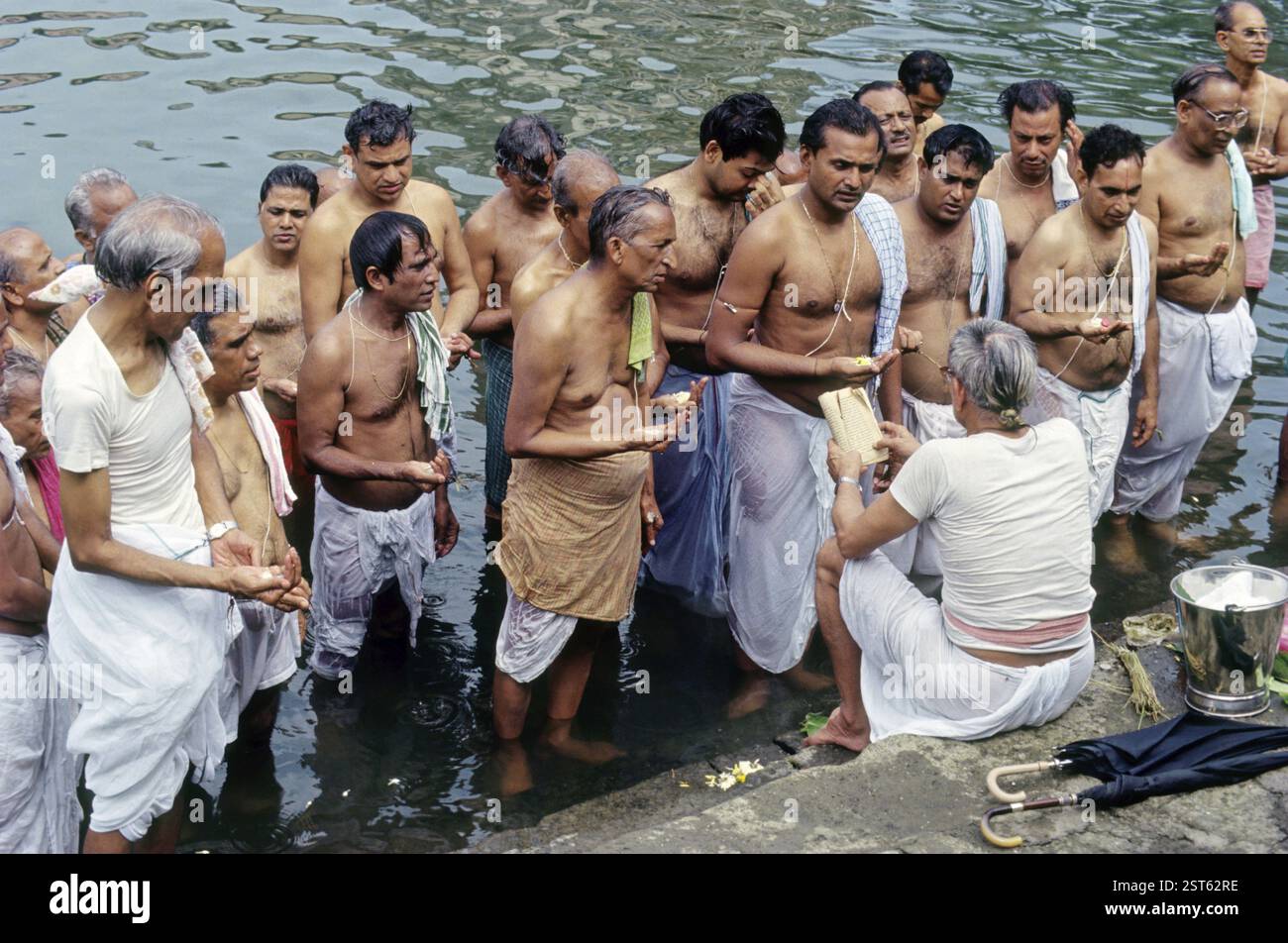 Thread changing Festival, India, Asia Stock Photo - Alamy