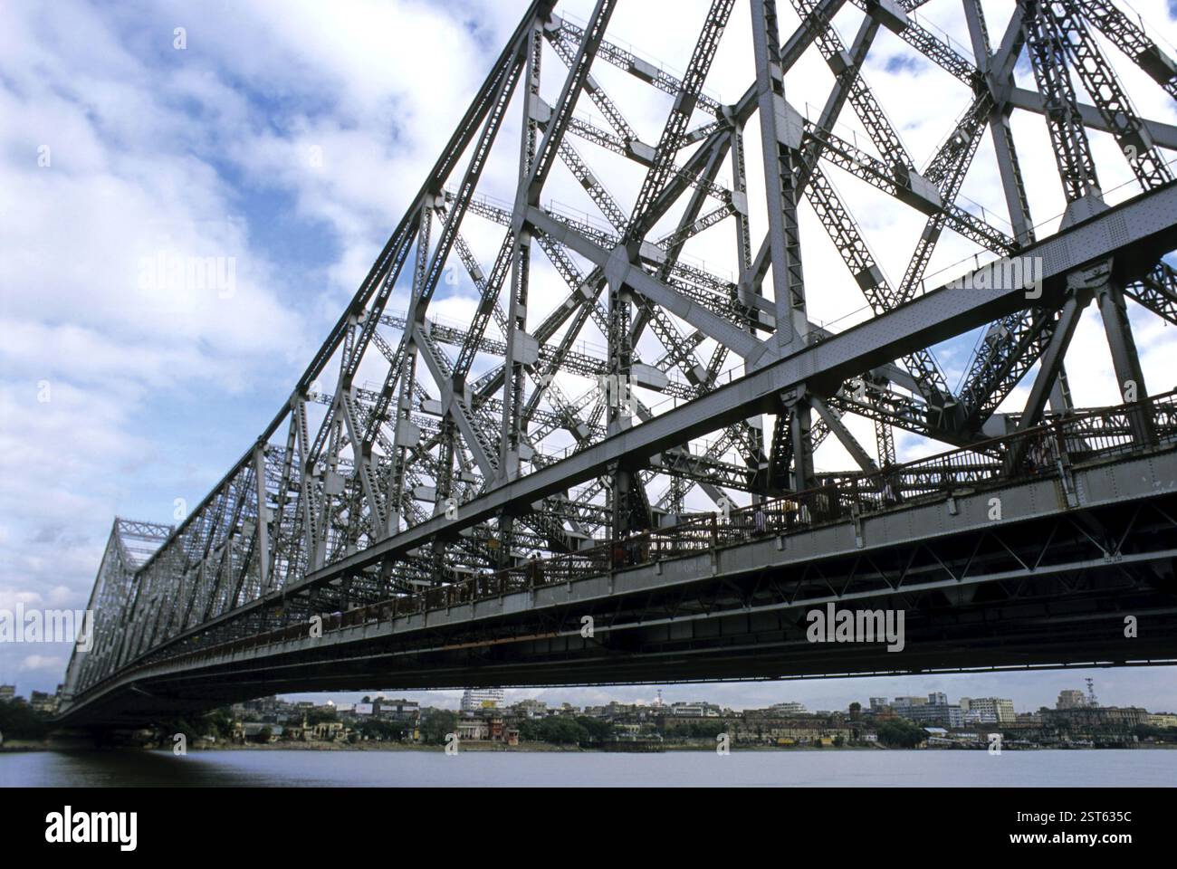 Howrah Bridge, Calcutta, Wheat Bengal, India, Asia Stock Photo - Alamy