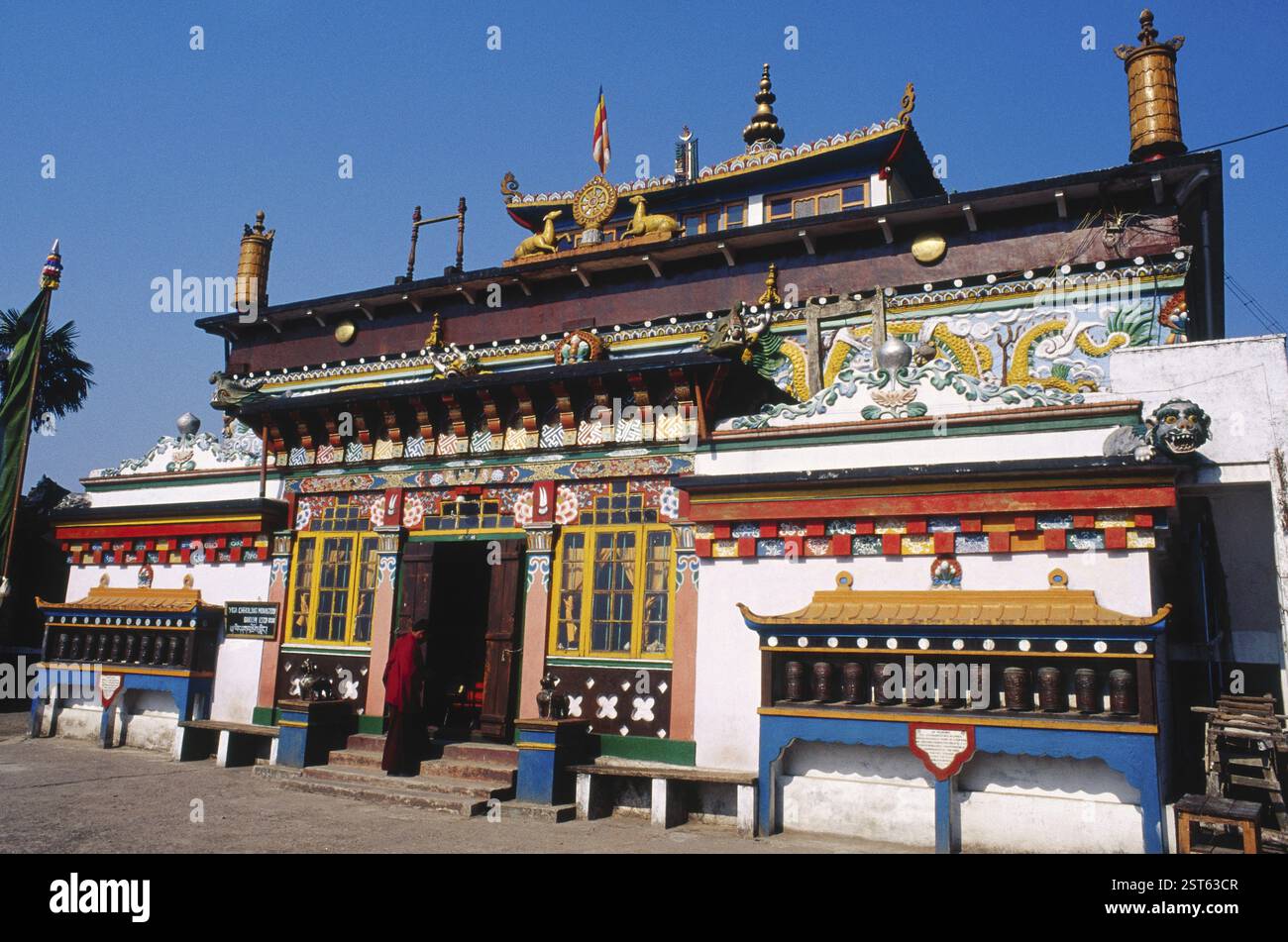 Ghoom monastery, buddhism, darjeeling, west bengal, india Stock Photo ...