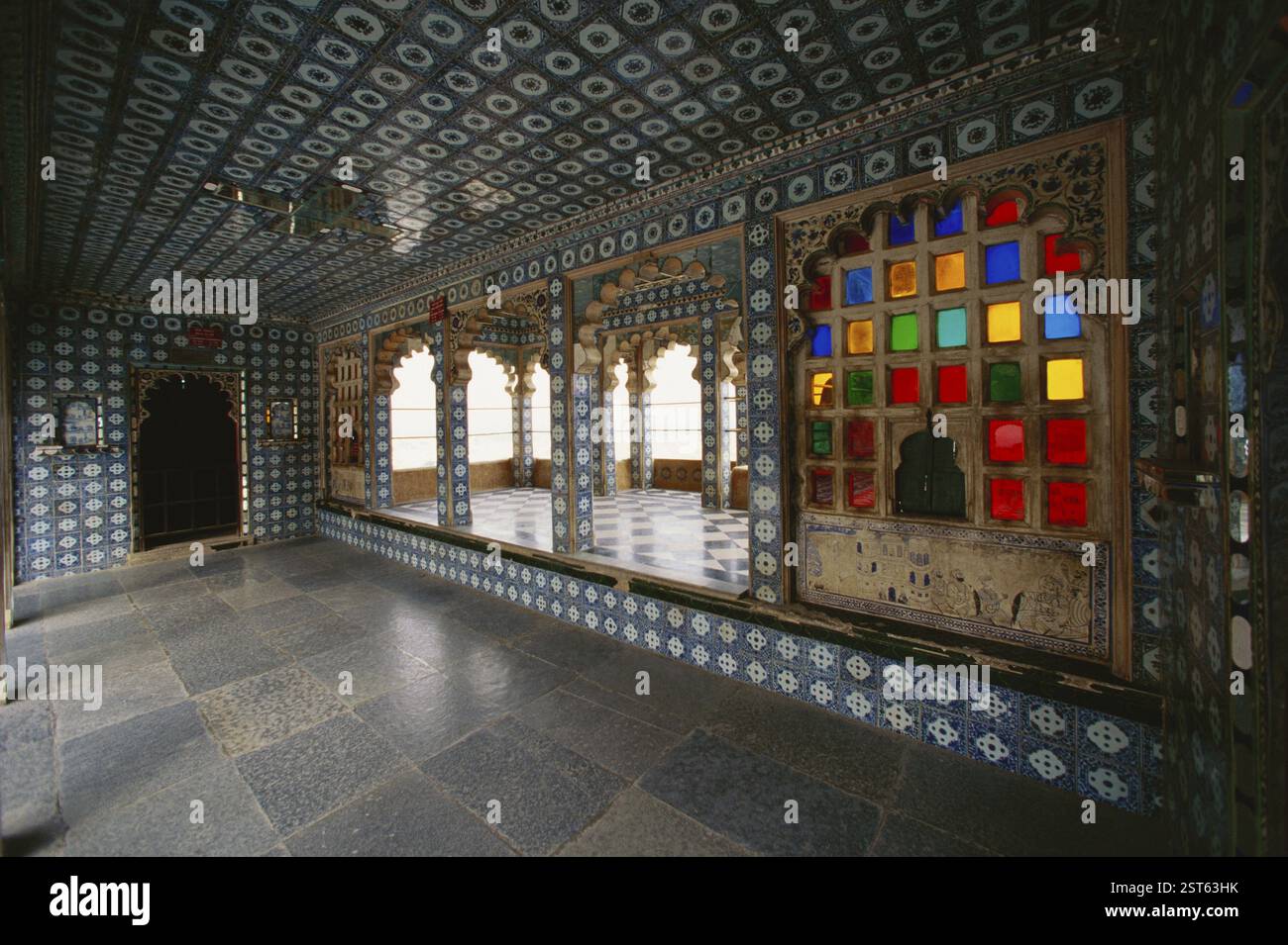 Chini Mahal, City palace, Udaipur, Rajasthan, India, Asia Stock Photo ...