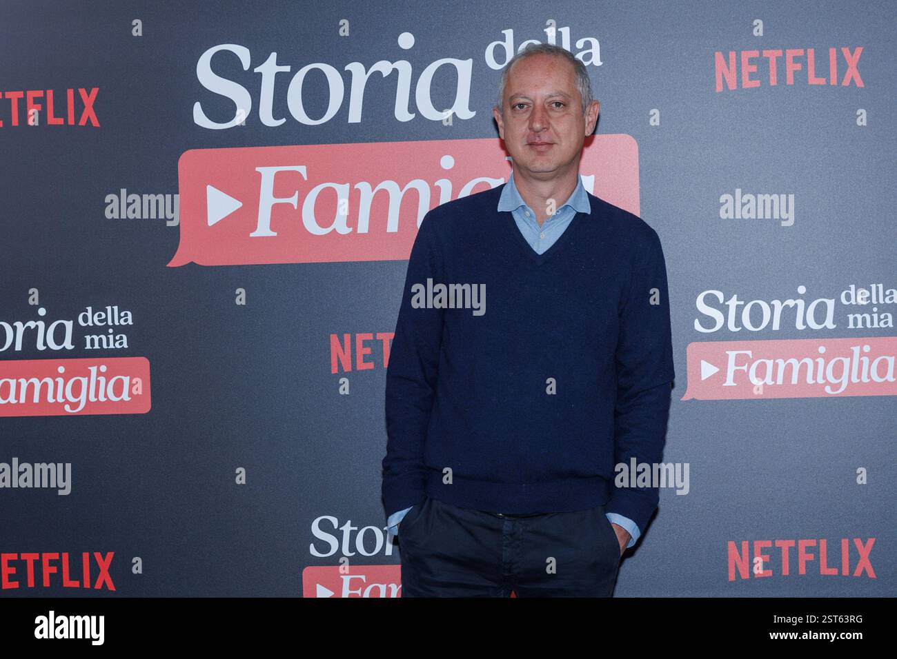 Rome, Italy. 17th Feb, 2025. Claudio Cupellini attends the “Storia ...