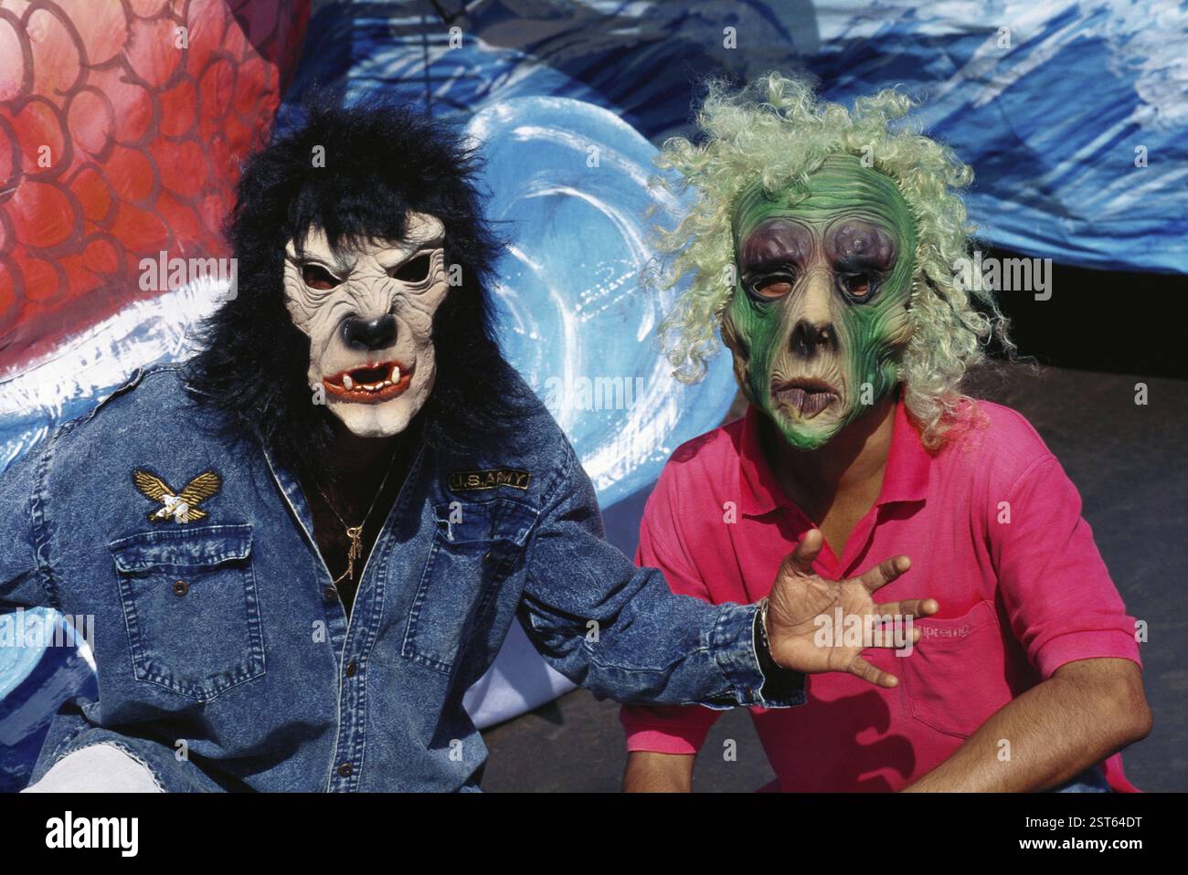Men wearing mask in carnival festival, Madgaon, Goa, India, Asia Stock ...