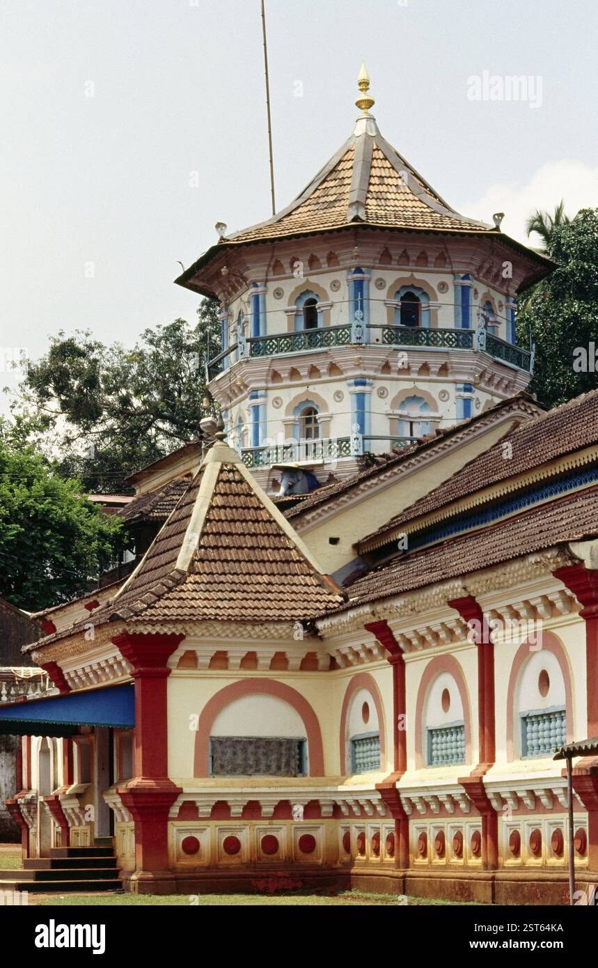 Kamakshi temple shiroda goa hi-res stock photography and images - Alamy