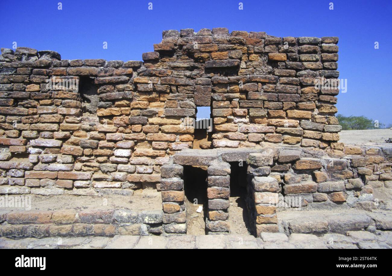 Indus (Harappa) Civilization Period - 2300 to 1700 B.C., Lothal, Gujarat, India, Asia Stock ...