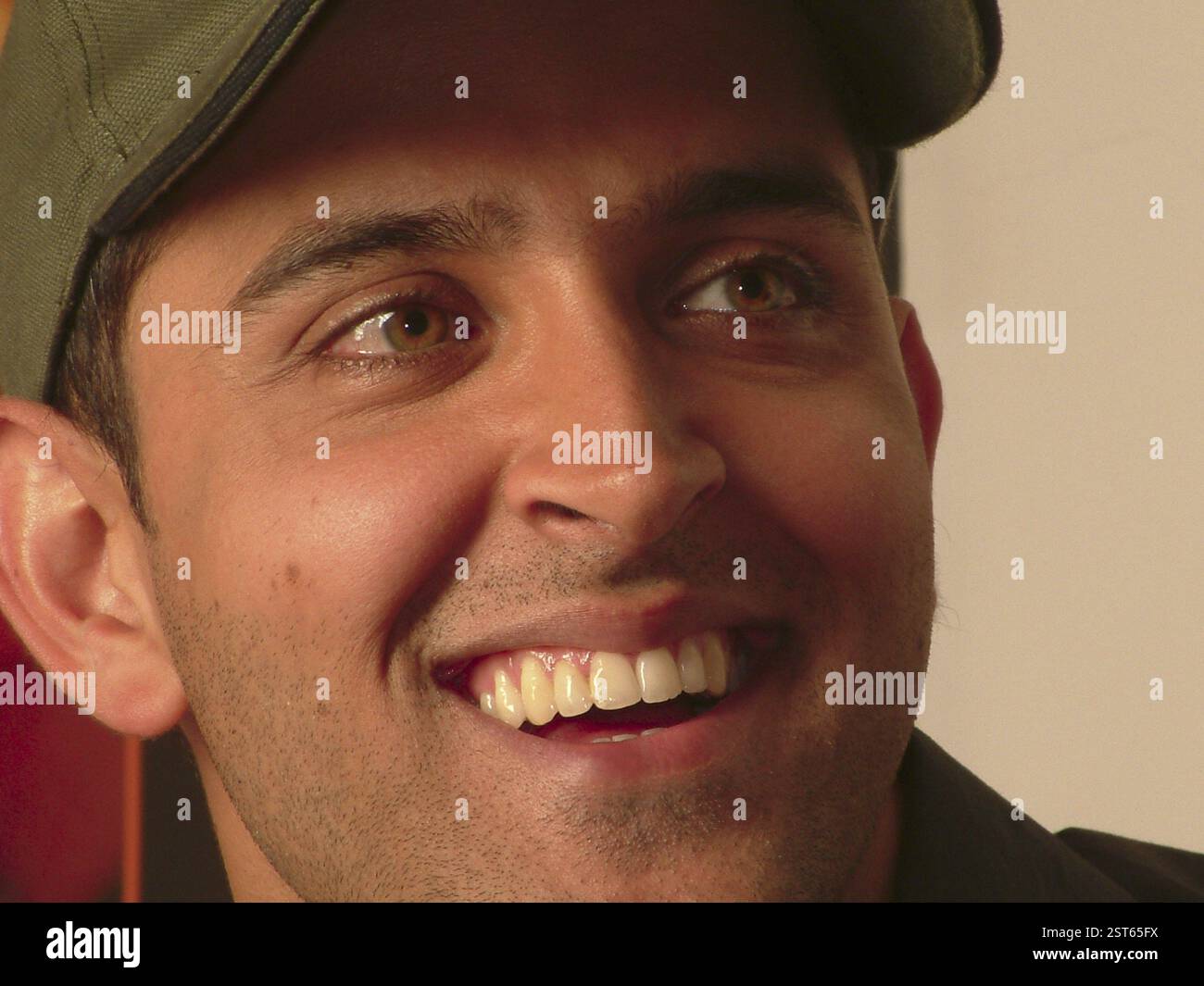 South Asian Indian Bollywood Film Star Actor Hrithik Roshan Smiling ...