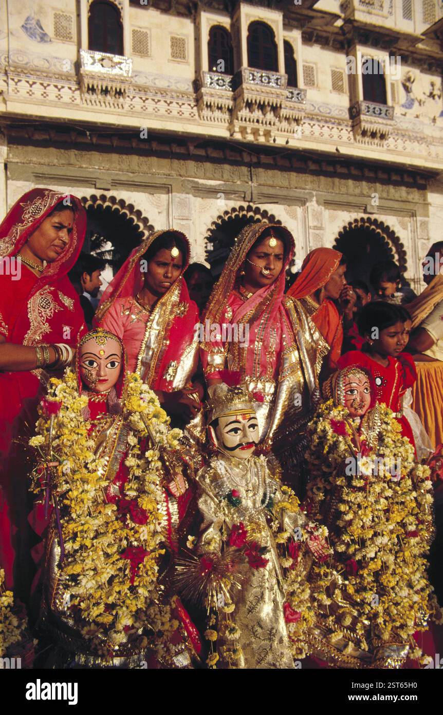 Gangaur festival, jaipur, rajasthan, india Stock Photo - Alamy