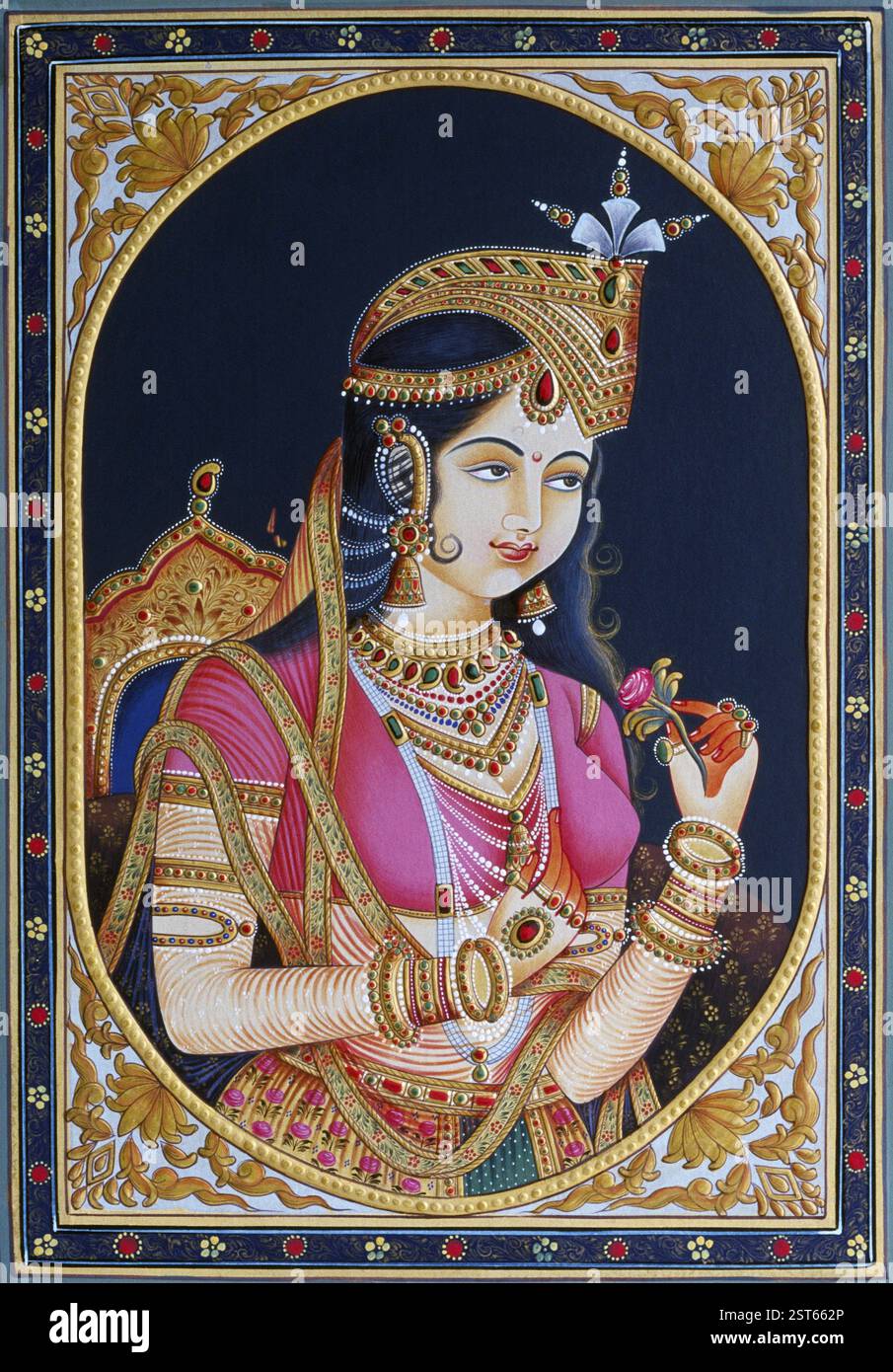 Mumtaz mahal portrait hi-res stock photography and images - Alamy