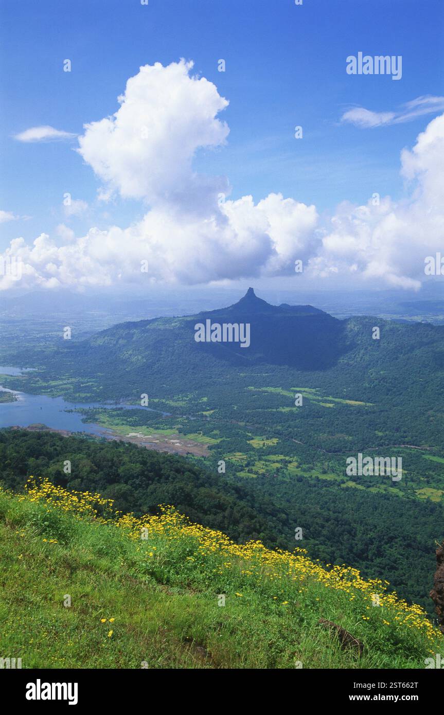 Belvedere point, raigad, matheran, maharashtra, india, asia Stock Photo ...