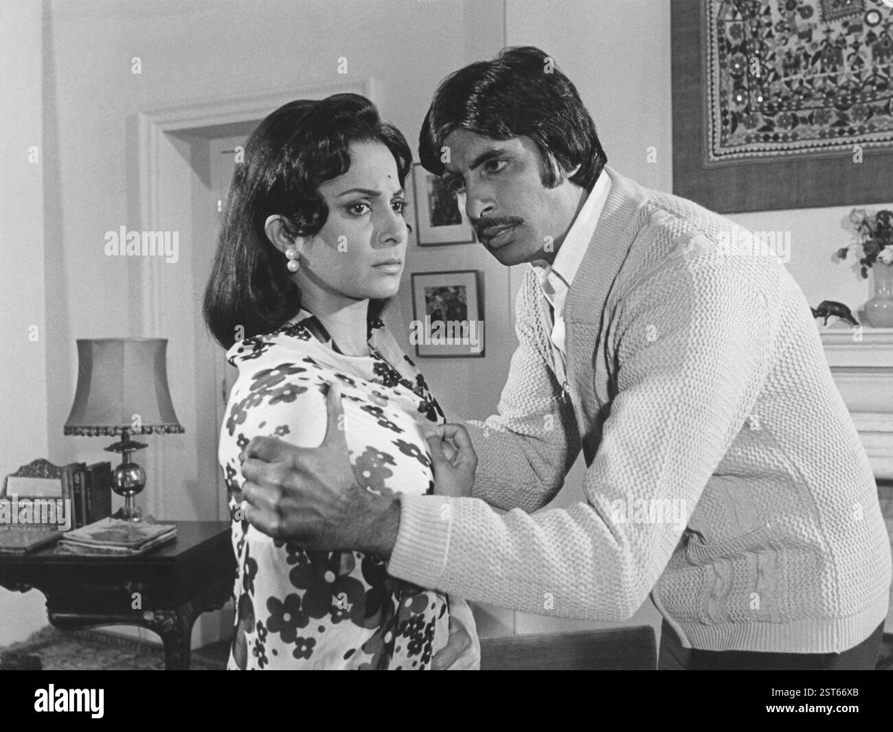Indian bollywood film star Black and White Stock Photos & Images - Alamy