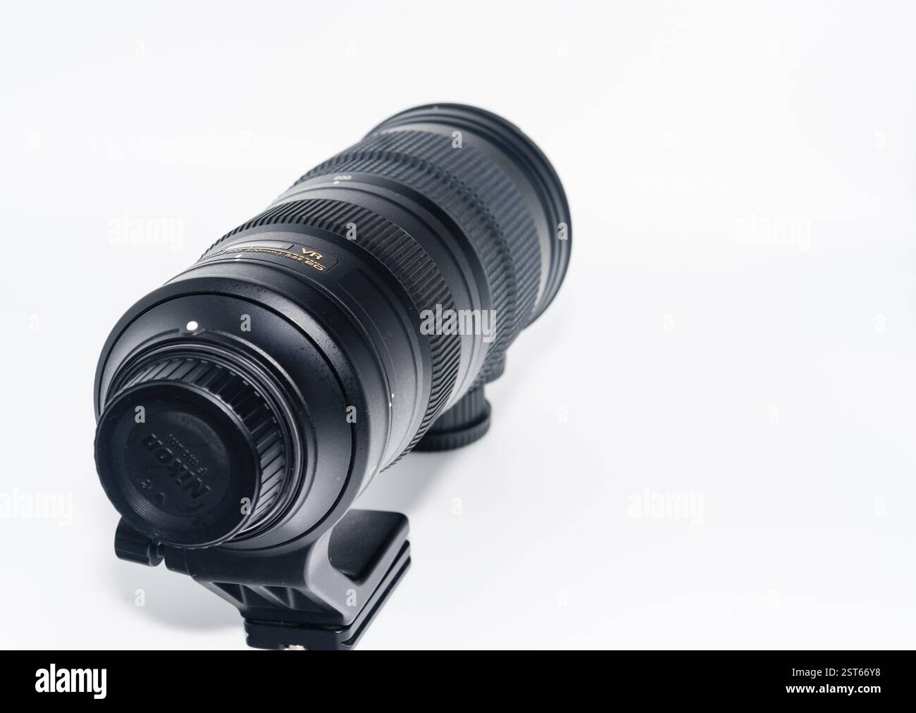 Daejeon, South Korea. Jan. 24, 2025: Nikon AF-S Nikkor 200-500 mm 1:5.6 ...