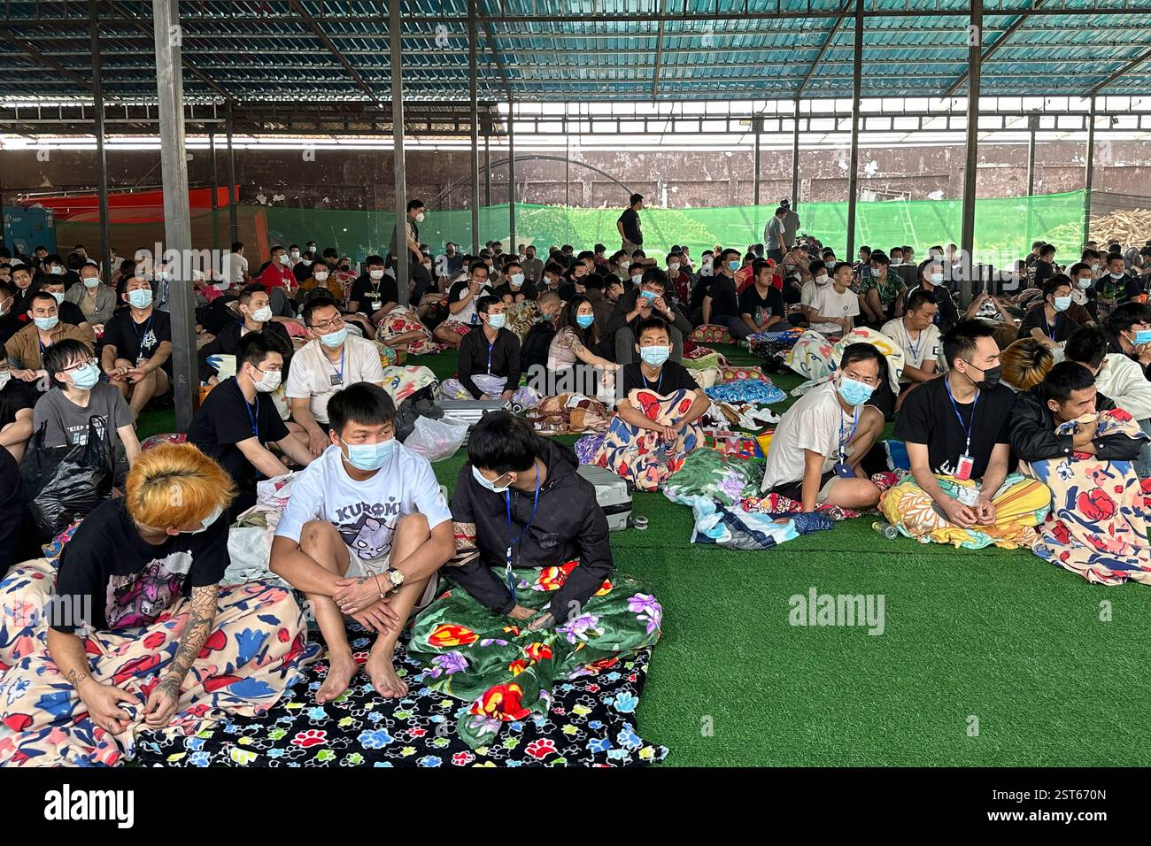 Chinese believed to have been trafficked and trapped into working in ...