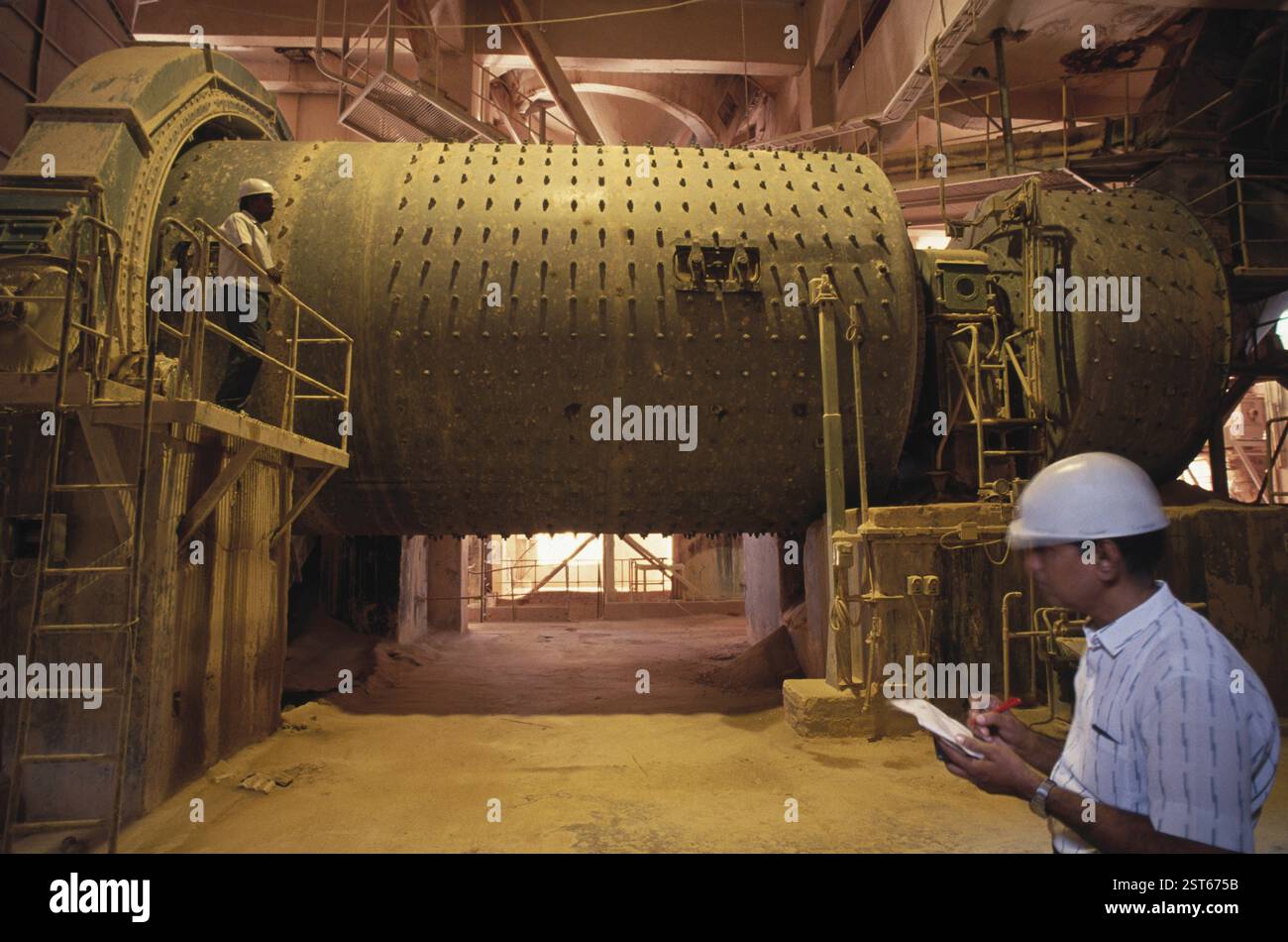 Cement plant, india Stock Photo - Alamy
