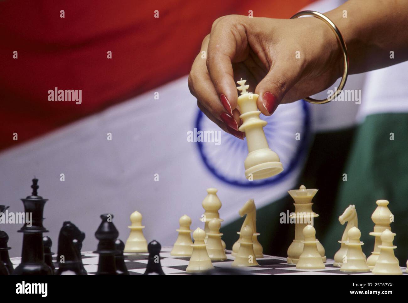 Indian chess player hi-res stock photography and images - Alamy