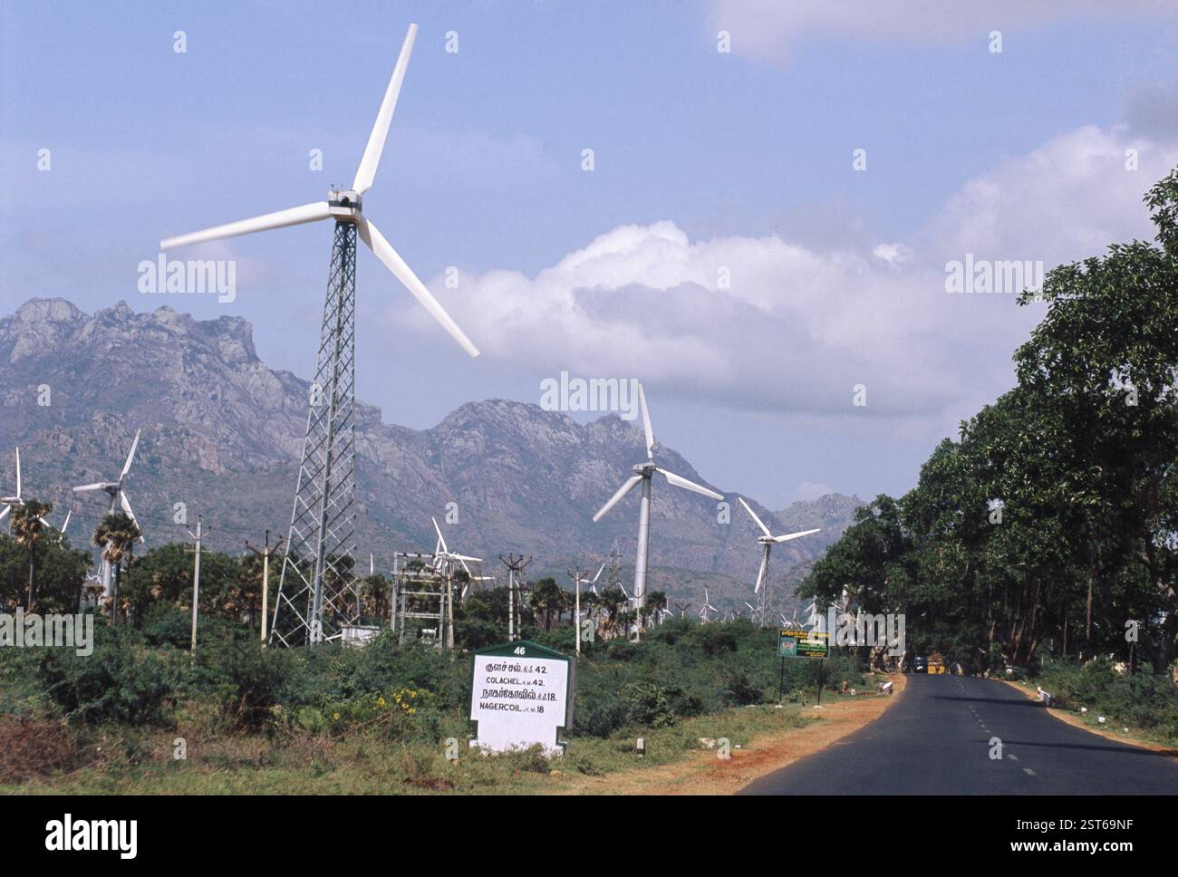 Wind mill tamil nadu india hi-res stock photography and images - Alamy
