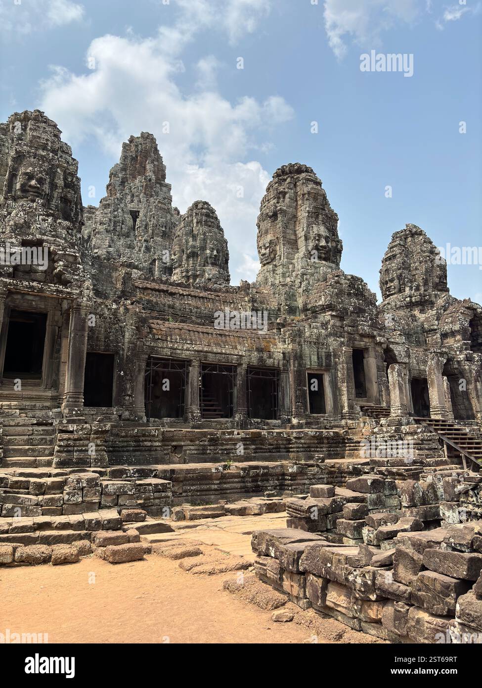 Majestic Bayon Temple: The Face of Angkor Thom Stock Photo - Alamy
