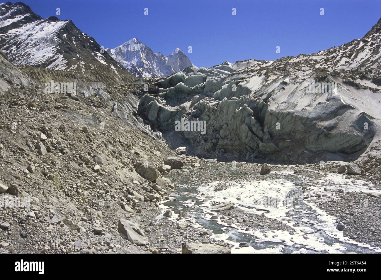 Goumukh, Gangotri, uttaranchal, india Stock Photo - Alamy