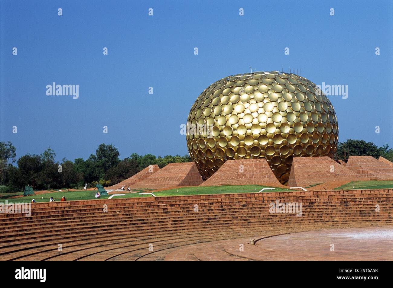 Matri mandir in Auroville, Pondicherry, India U.T Stock Photo - Alamy
