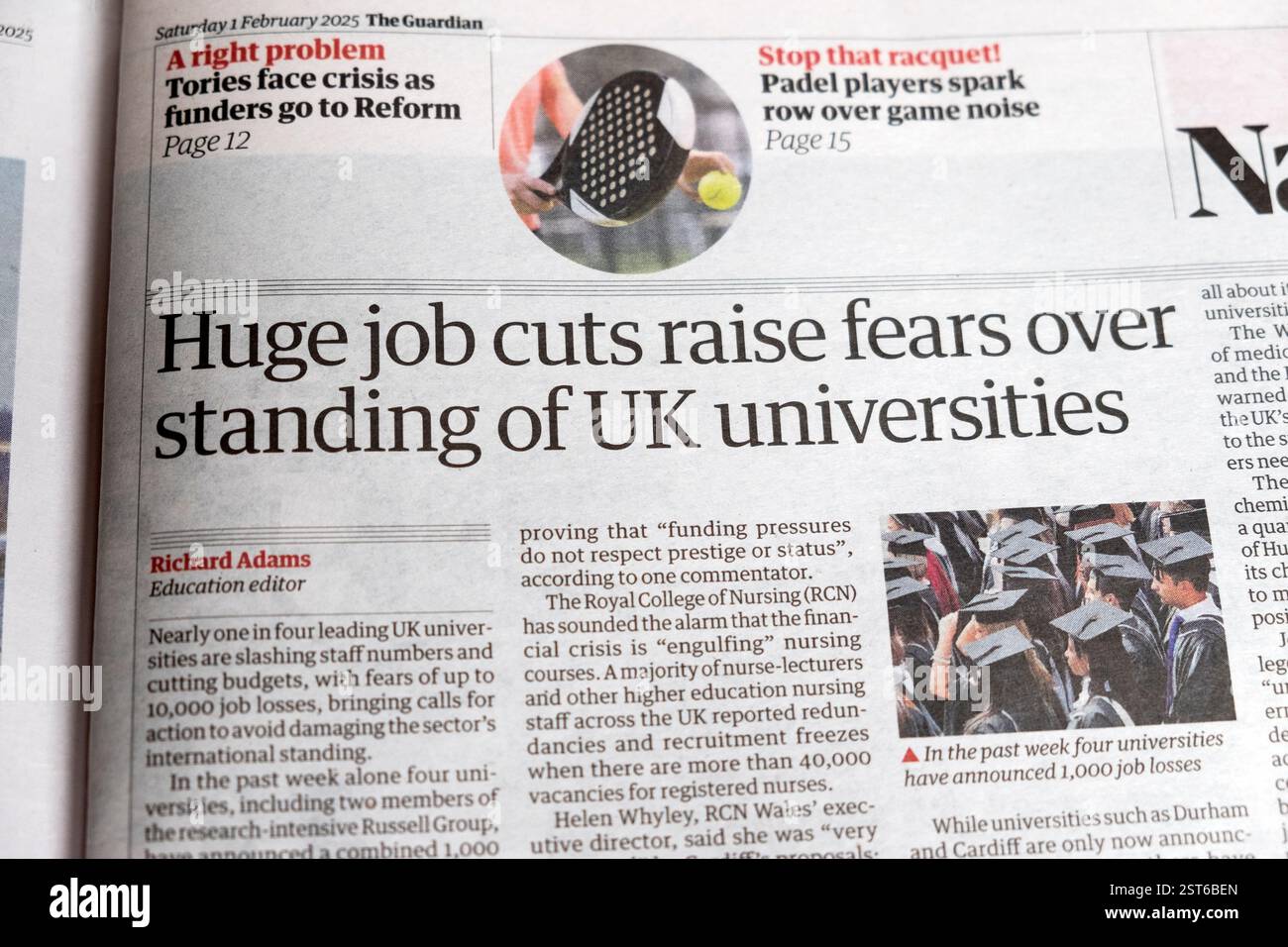 'Huge job cuts raise fears over standing of UK universities' Guardian ...