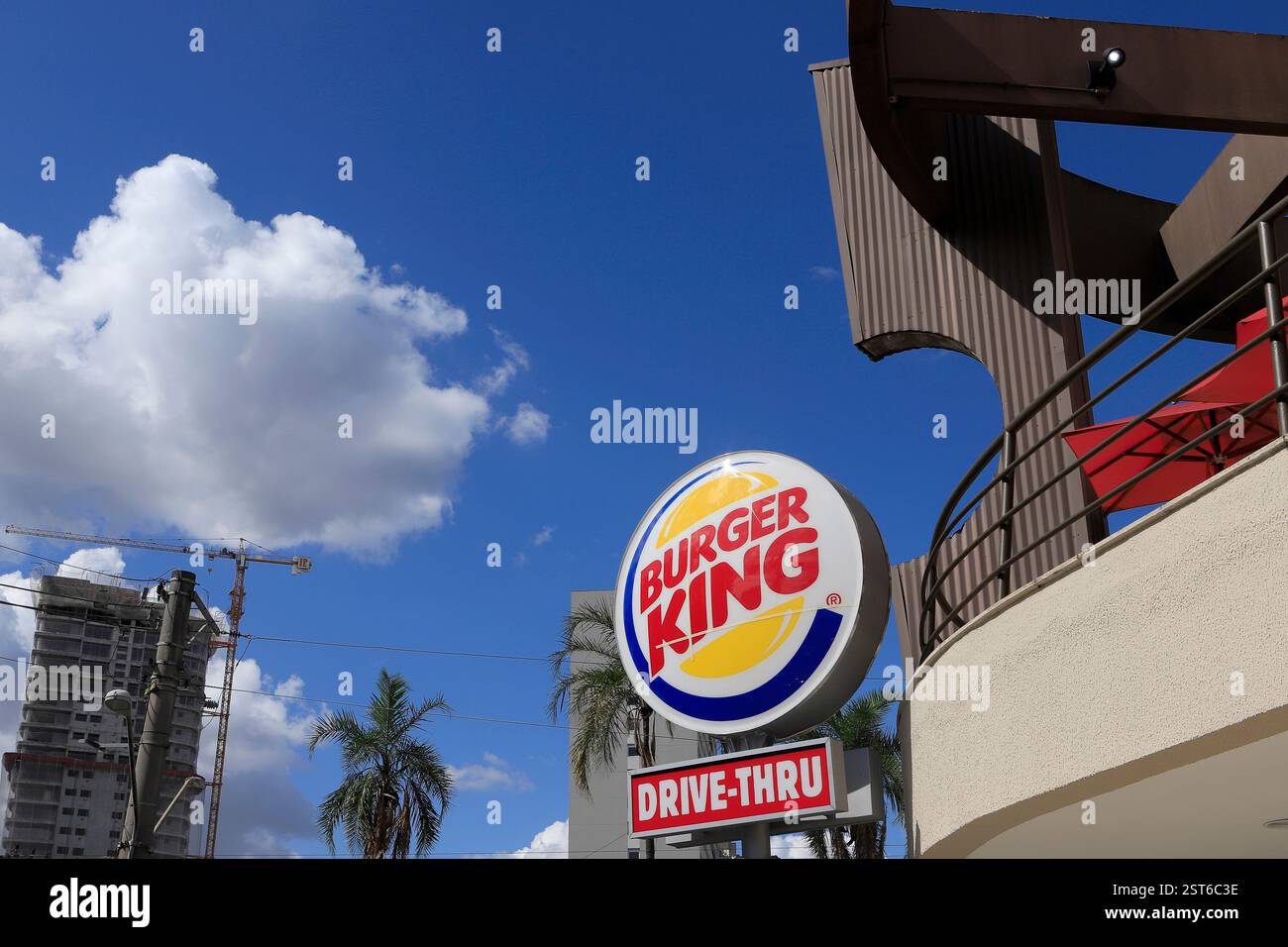 Sao Paulo, Brazil - Feb 08, 2020 - Burger King is a global chain of ...