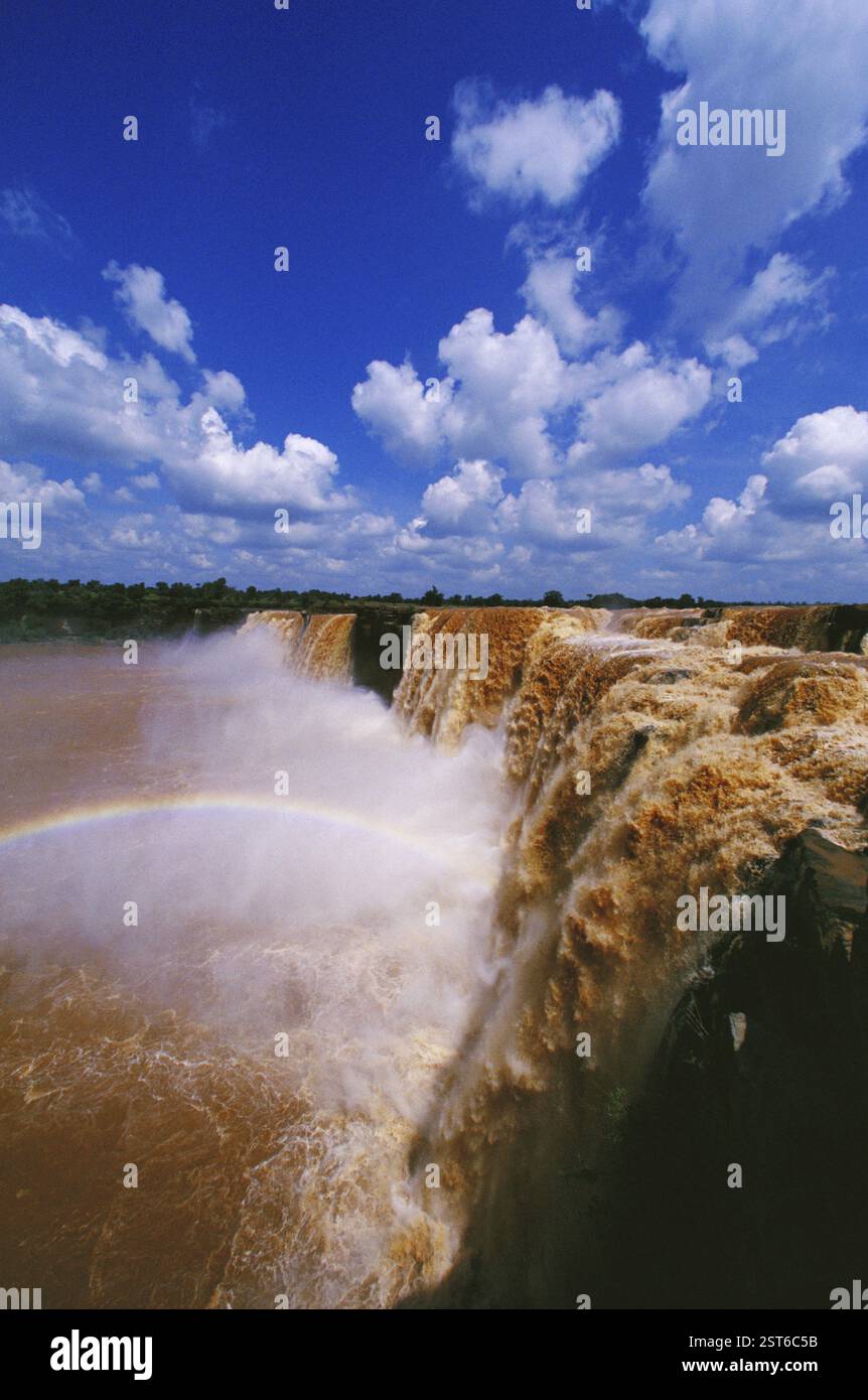 Chitrakoot falls on Indravati river, madhya pradesh, India, Asia Stock ...